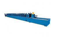 China Fireproof Sheet Roller Shutter Door Making Machine 0.3-1.2mm Thickness PLC Control for sale