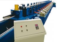China Fireproof Sheet Roller Shutter Door Making Machine 0.3-1.2mm Thickness PLC Control for sale