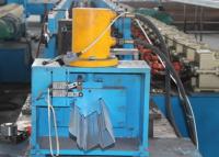 China Fireproof Sheet Roller Shutter Door Making Machine 0.3-1.2mm Thickness PLC Control for sale