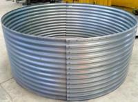 China Automatic Silo Panel Roll Forming Machine 12-15m/min 7.5KW for Grain Storage for sale