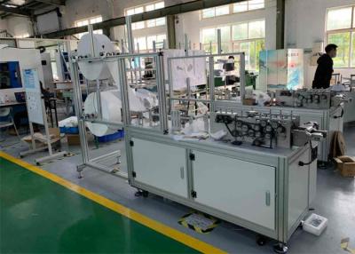 China Three Layer Filter Surgical Mask Production Line , N95 KN95 Mask Making Machine for sale