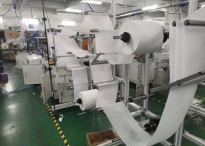 China 220V Mask Production Line For Three Layer Filter , KN95 N95 Mask Machine for sale
