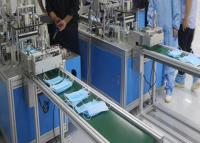 China Non Woven Disposable 3 Ply Earloop Face Mask Making Machine 100-120 pcs/min 11KW for sale