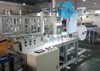 China Non Woven Disposable 3 Ply Earloop Face Mask Making Machine 100-120 pcs/min 11KW for sale