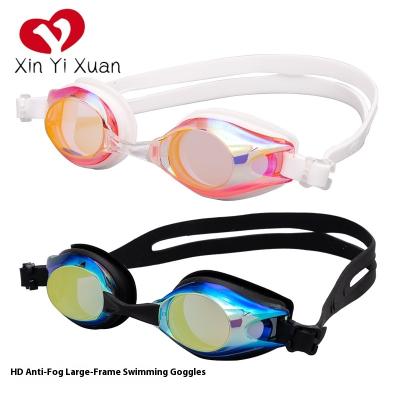 China Silicone waterproof and anti-fog swimming goggles for adults, professional cross-border, best-selling in Southeast Asia, suitable for both men and women. for sale