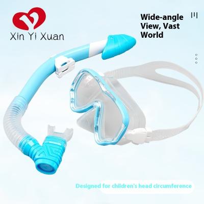 China Kids Fully Dry Snorkel Mask Set with Breathing Tube, Silicone Anti-Fog Children Diving & Swimming Goggles, New Design for sale