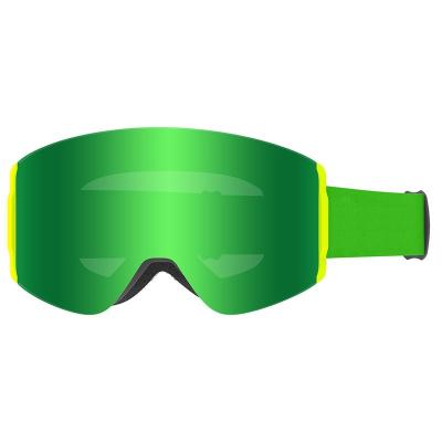 China New high-definition wide-angle anti-fog ski goggles. Customized by the manufacturer (ODM). Suitable for all lighting conditions. Outdoor ski goggles. for sale