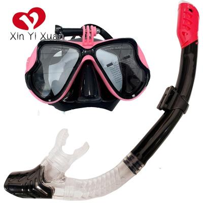 China 2025 New Adult Model - Complete Dry-Type Adult Snorkeling Mask Set, Anti-fog Design Suitable for Both Men and Women, Customized by Manufacturer with High-Definition Panoramic Vision Dive Mask for sale