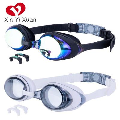 China New Arrival Adult Small Frame Swimming Goggles, Adjustable Silicone Strap Swim Goggles for Beach & Vacation for sale