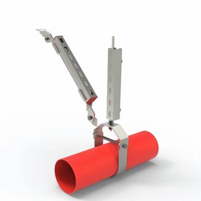 China Adjustable Seismic Bracket with 500 Lbs Load Capacity, 1 Hour Fire Rating, and Standard Pipe Sizes Compatibility for sale