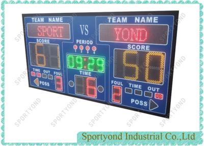 China Electric Score Board for Gymnasium ， Basketball Clock Scoreboards for sale