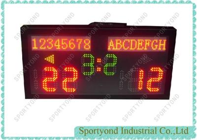 China Electronic volleyball scoreboard with team name for sale