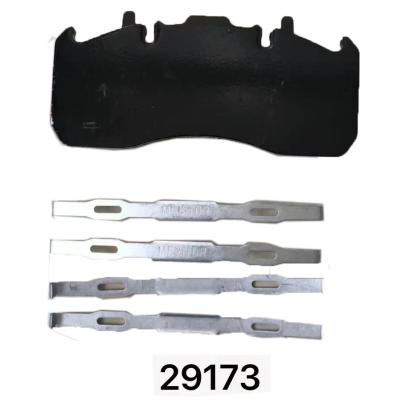 中国 半金属ブレーキパッド OE D1708 D1758 WVA 29174 湖北 寿命の長さ 販売のため