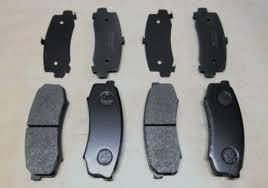 China OE 58101-G6A30 58101-G6A40 voor KIA PICANTO Akebono halfmetalen voorremkussels Te koop
