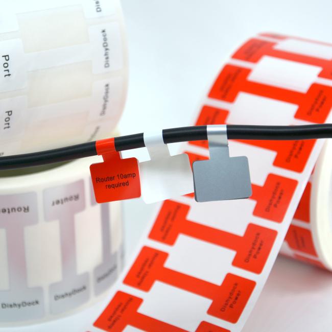 Material types for cable labels