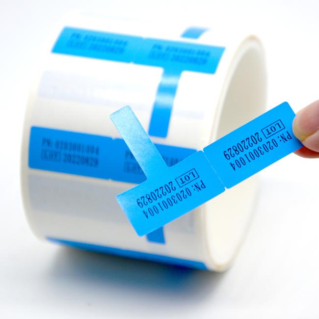 Label application examples