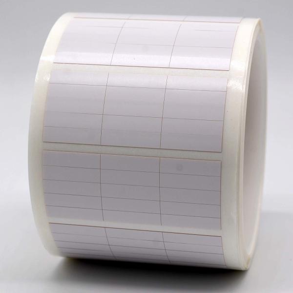 Etichetta di poliammide resistente alle alte temperature 20 mm x 5 mm 2 millimetri bianco opaco