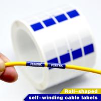 China Custom A4 Cable Labels for Network Stickers Printable for sale