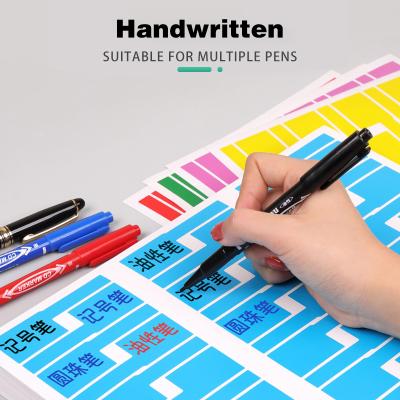 Cina Etichette personalizzate per cavi in formato A4 per la stampa di alimentatori di rete in vendita