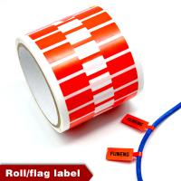 China Custom A4 Cable Labels Waterproof Printable Stickers for sale