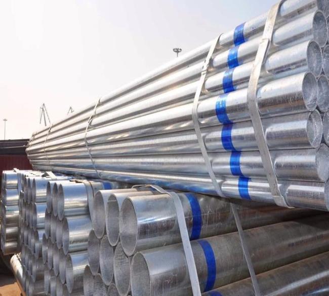 Door to Door Delivery Industrial Production Band Packed Strapped Z100 Z120 Z150 Z200 DC53D SGCC Secc Zinc Plated Pipe for Food Industry