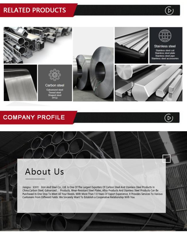 Stainless Steel Pipe AISI ASTM A249 Ss 201 304 304L 316 316L Seamless Inox Stainless Steel Tube for Boiler Heat Exchanger Tube 316L Stainless Steel Pipe
