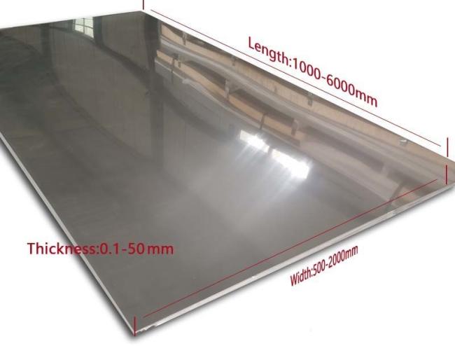 2b Surface Cold Rolled Stainless Steel Sheet SUS304 301 316 Stainless Steel Plate