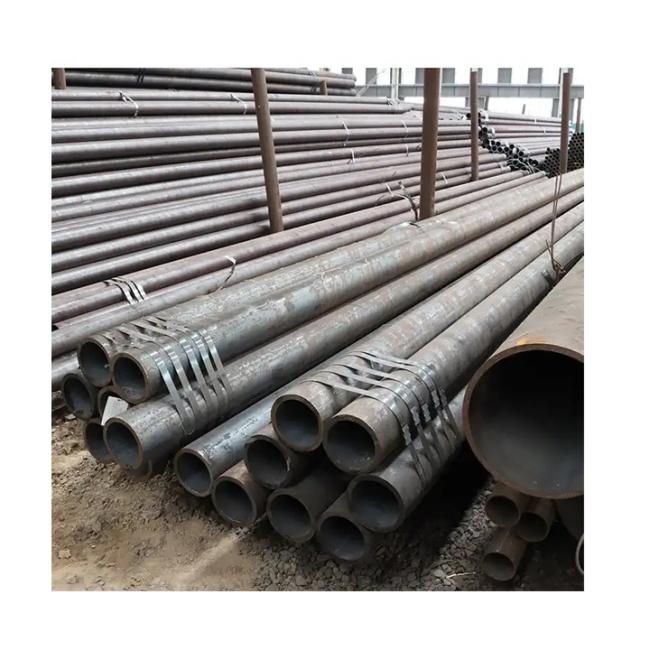 Hot Rolled AISI ASTM Standard Q215 Q235 ERW Welded Carbon Steel Pipe with Large Diameter