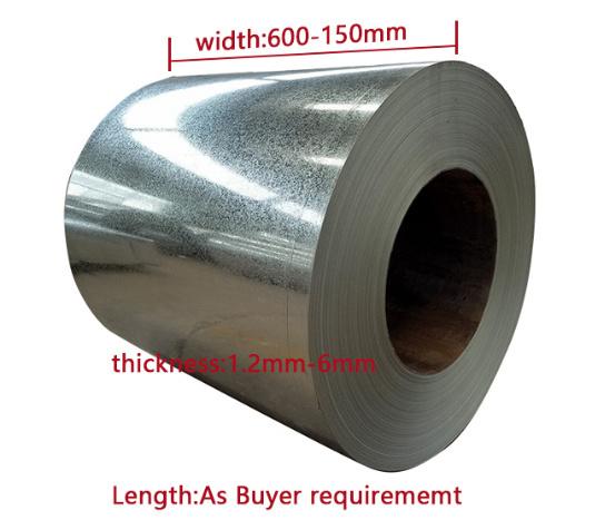 Dx51d Gi Zinc Hot Dipped Coated Galvanized Steel Coil Price Factory Direct Supply
