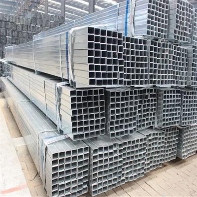 China Hot Rolled Galvanized Steel Tube Z50 Z60 Z70 Z80 Dx53D Dx54D Gi Pipe for sale