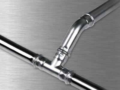 Cina SS304 316L Fittings di pressa per collegamento di tubi in acciaio inossidabile in vendita