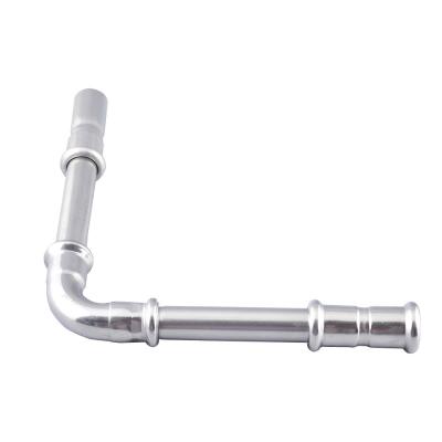 China Plumbing Materials Pipe Bridge SUS304 SUS316L Stainless Steel Press Fittings for sale