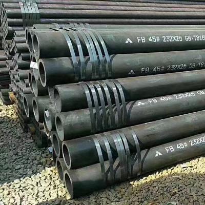 Cina Tubo rotondo di acciaio al carbonio senza saldatura per caldaie ASTM A53 A106 S235JR Q235 A312 in vendita