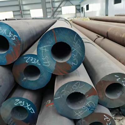 Cina Tubo rotondo in acciaio al carbonio A53 A106 A36 A105 Q195 Spessore di grande diametro personalizzato in vendita