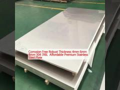 Aisi 201 301 304 430 316  2B Finish Coated Film Laminated Stainless Steel Plate