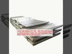 Corrosion Free Robust Affordable Premium Stainless Steel Plate Thickness 4mm 6mm 8mm 304 316L