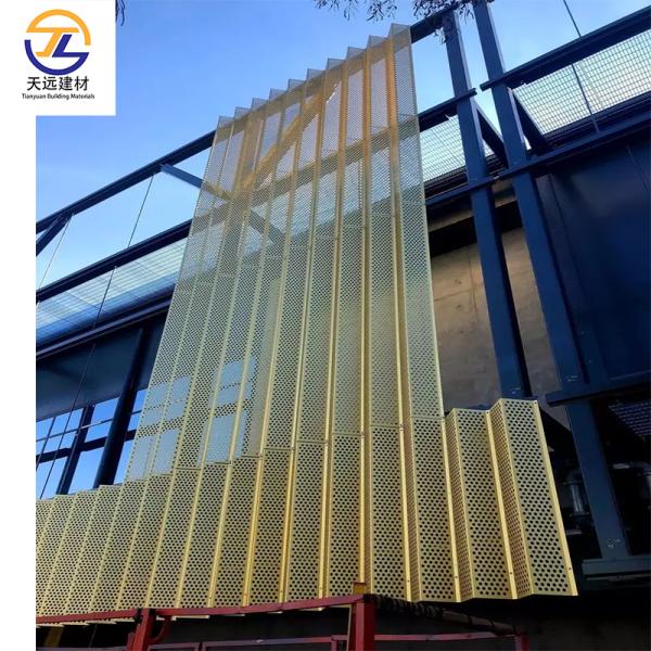 Quality Commercial Waterproof Perforated Aluminum Ceiling Panel Plate ACM Cladding for sale