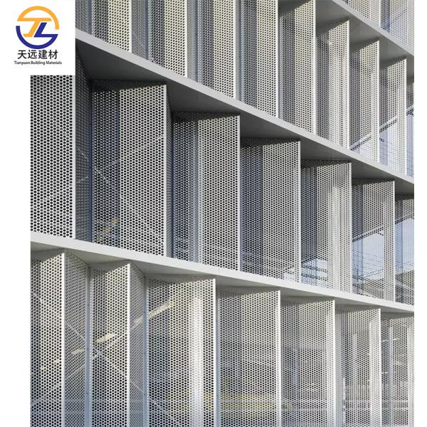 Quality Lightweight Perforated Aluminium Composite Ceiling Slat Board Mouldproof for sale