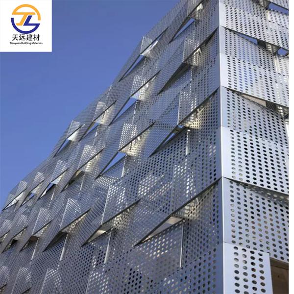 Quality Lightweight Perforated Aluminium Composite Ceiling Slat Board Mouldproof for sale