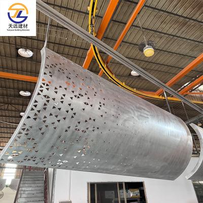 China Soundproof Exterior 60x60 Aluminum Ceiling Tiles Panels OEM for sale