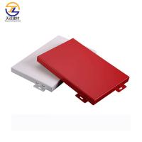China Outdoor Fluted Facade Aluminium Cladding PVDF ACP Panel 0.6-1.2mm Thickness with 8-10 Year Warranty for sale