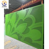 Quality ISO9001 Aluminum ACP Panel Tiles Perforated Metal Ceiling Facade Mouldproof for sale