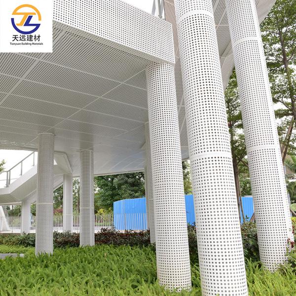 Quality Weaterherproof ACP Sheet Cladding Aluminum Railing For Wall for sale