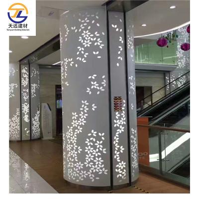 China Extruded Aluminum ACM Metals Boards Seamless Stitching Interior Wall Cladding for sale