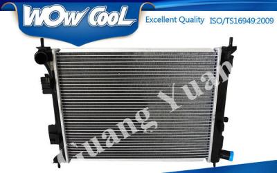 China 25310 0U000 Hyundai Verna Radiator MT 16mm Core Thickness With Heater Tank Nissens 666213 for sale
