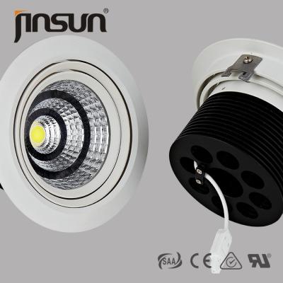 China 40W 3000Lumen High Lumen 360 Degree Adjustable Of Citizen Chip LED Cob Downlight for sale