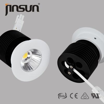 China 10W 3000K Warm White Aluminum 6063 0/1-10V DALI Dimmable Led Downlight  With Meanwell Driver for sale
