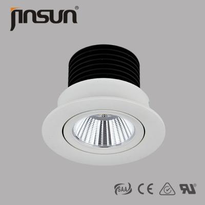 China 3W 240LM DALI Dimmable 180 Degree Rotatable Of COB LED Downlight For ABB System With TUV&SAA Certificate for sale