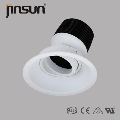 China 45W 3500LM Graphic Design CREE Chip Warm White 170mm Cut Out Of Led Downlight With TUV&SAA Certificate for sale