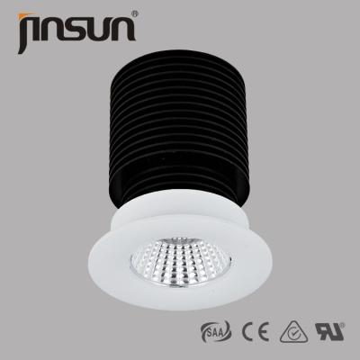 China 15W 1150LM 2700K Warm White Of COB LED Downlight With 0-10V Dimmable Meanwell Driver for sale